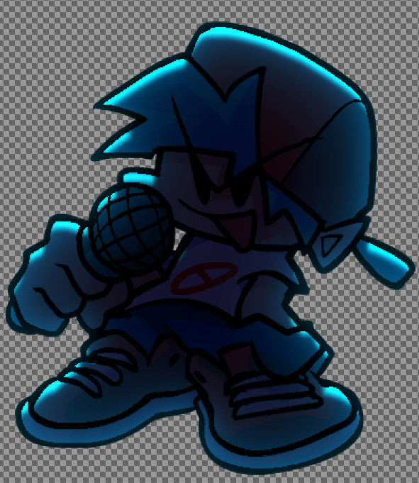 IC Styled - Shaded BFs Mod for Friday Night Funkin' | FNF Mods