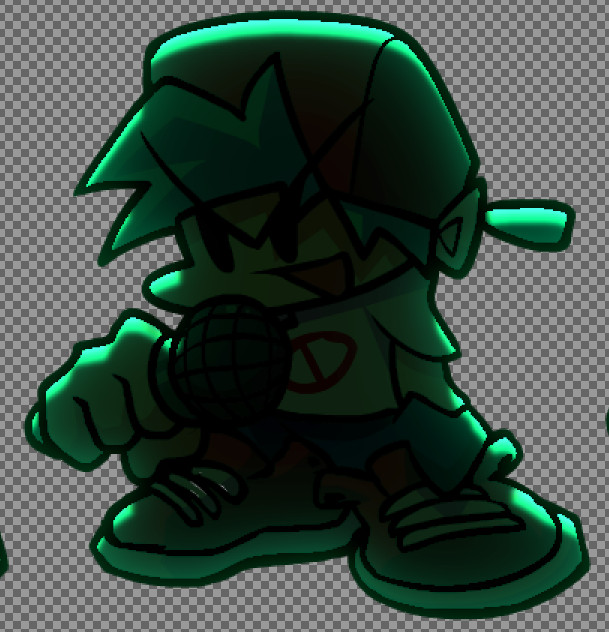 IC Styled - Shaded BFs Mod for Friday Night Funkin' | FNF Mods