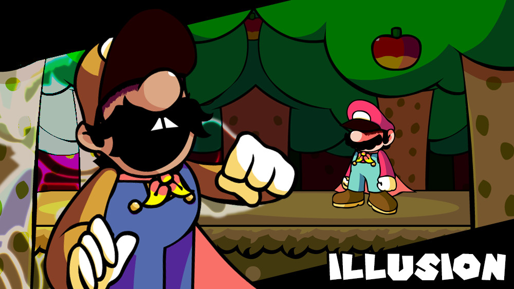 Illusion (Fan-Made) - Sonic.exe Mario Mix Mod for Friday Night Funkin ...