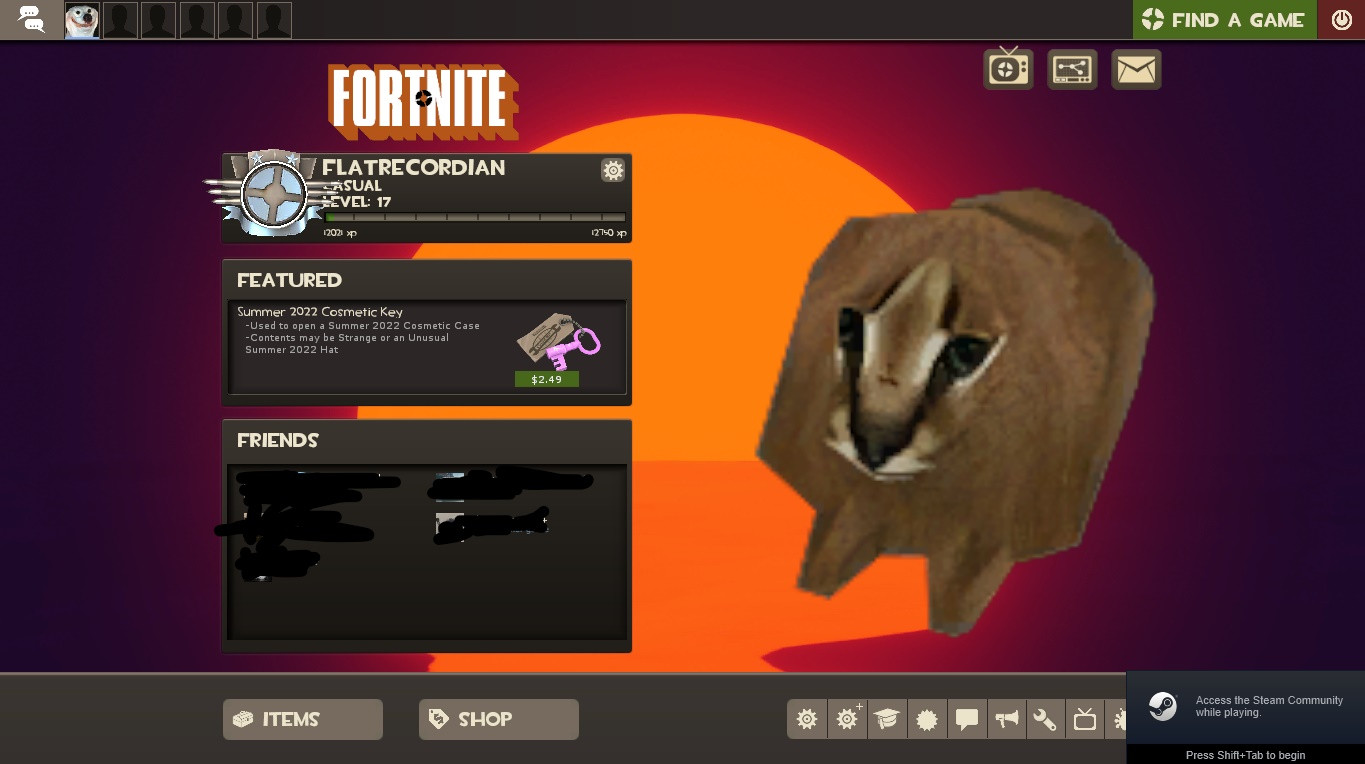 floppa background caracter collection! Mod for Team Fortress 2 | TF2 Mods