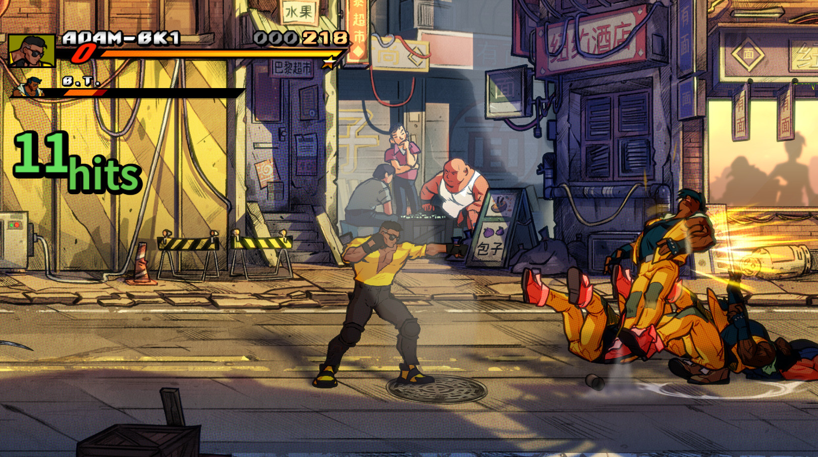 SOR4 Adam over SoR1 Adam Mod for Streets of Rage 4 | SOR4 Mods