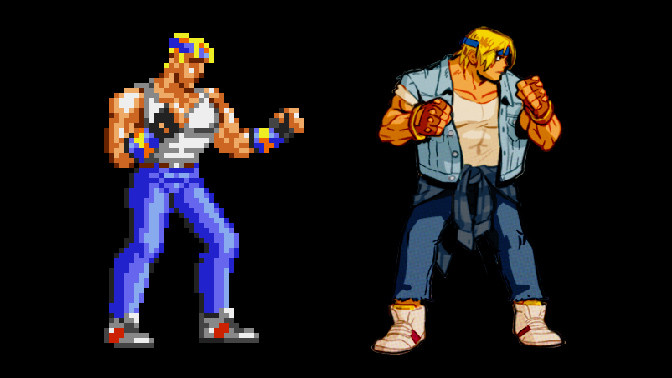 SOR4 Axel over SoR1 Axel Mod for Streets of Rage 4 | SOR4 Mods