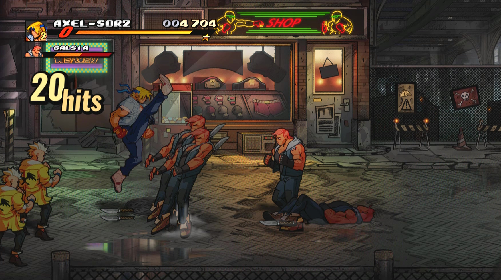 SOR4 Axel over SoR2 Axel Mod for Streets of Rage 4 | SOR4 Mods