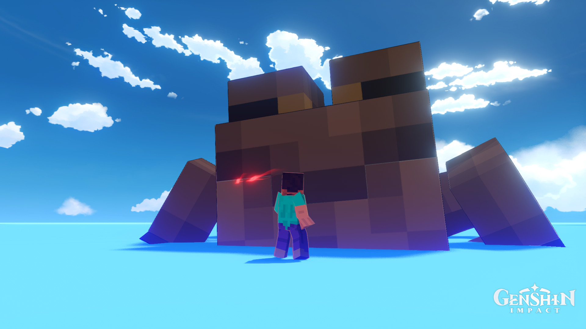 Minecraft Frog (Azhdaha) Mod for Genshin Impact | GI Mods