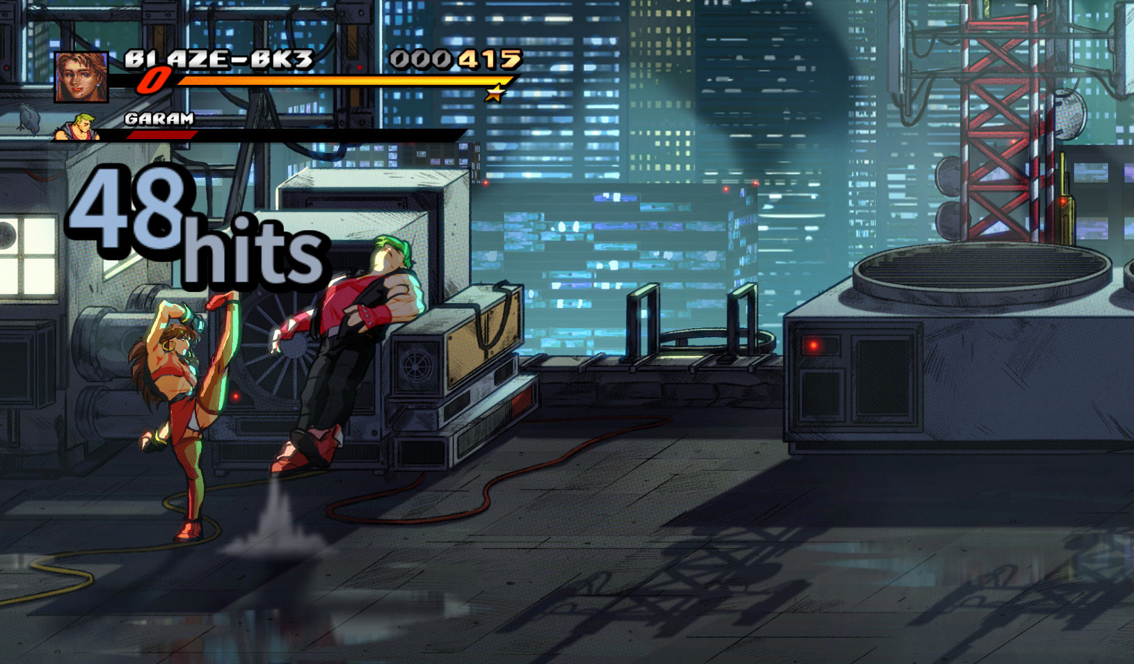 SOR4 Blaze over SoR3 Blaze Mod for Streets of Rage 4 | SOR4 Mods