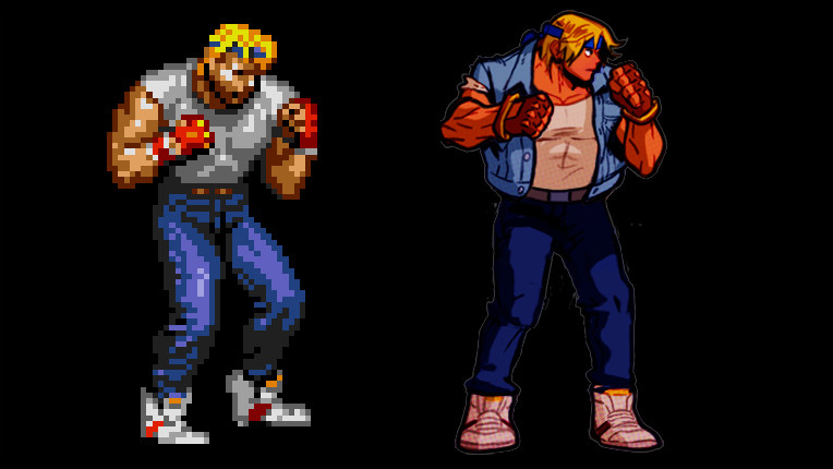 SOR4 Axel over SoR3 Axel Mod for Streets of Rage 4 | SOR4 Mods