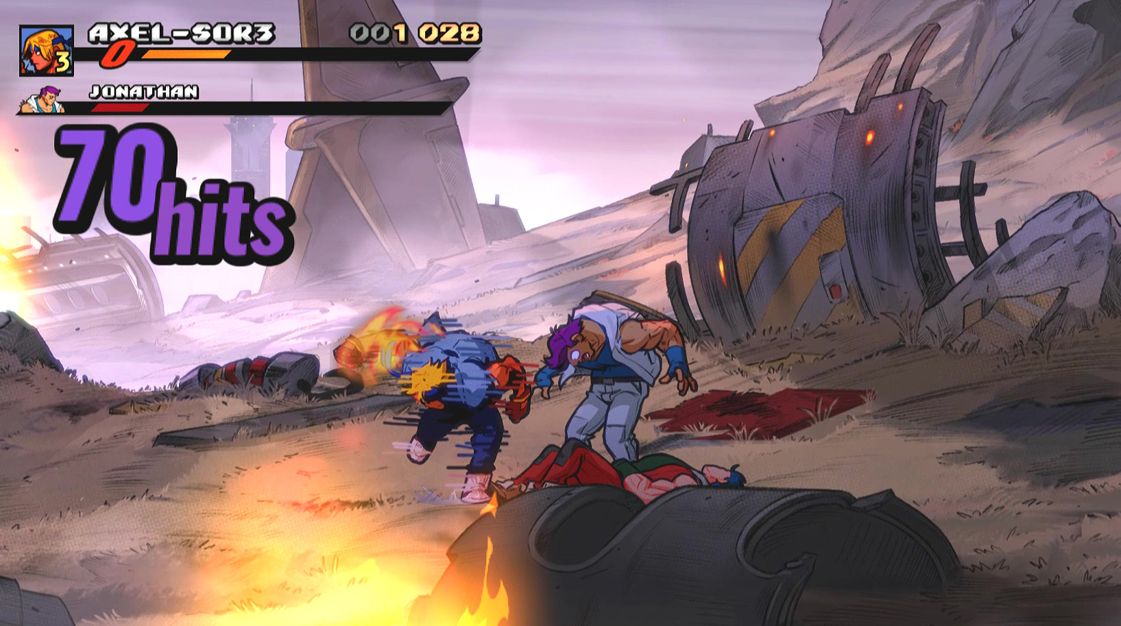 SOR4 Axel over SoR3 Axel Mod for Streets of Rage 4 | SOR4 Mods