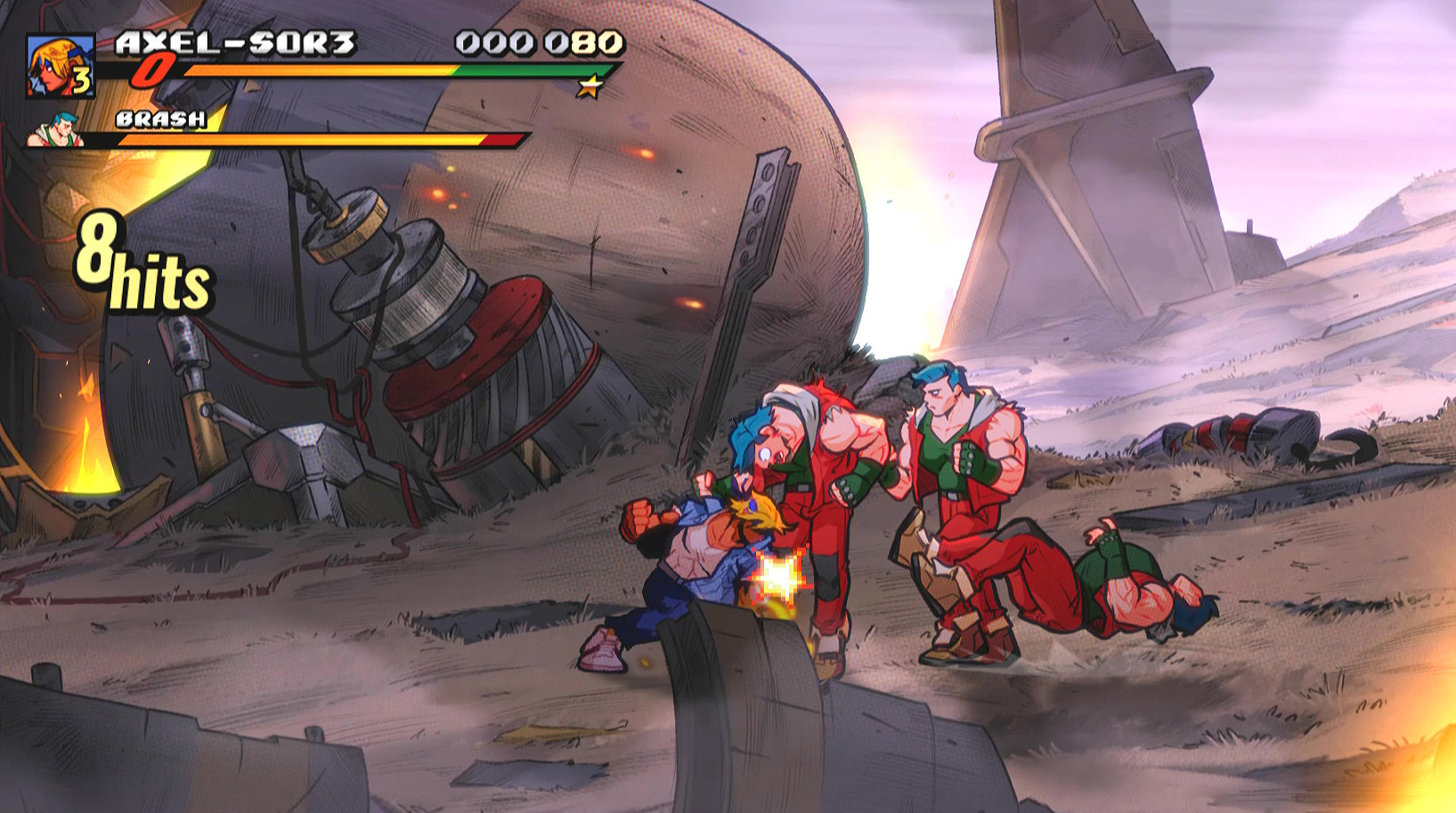 SOR4 Axel over SoR3 Axel Mod for Streets of Rage 4 | SOR4 Mods