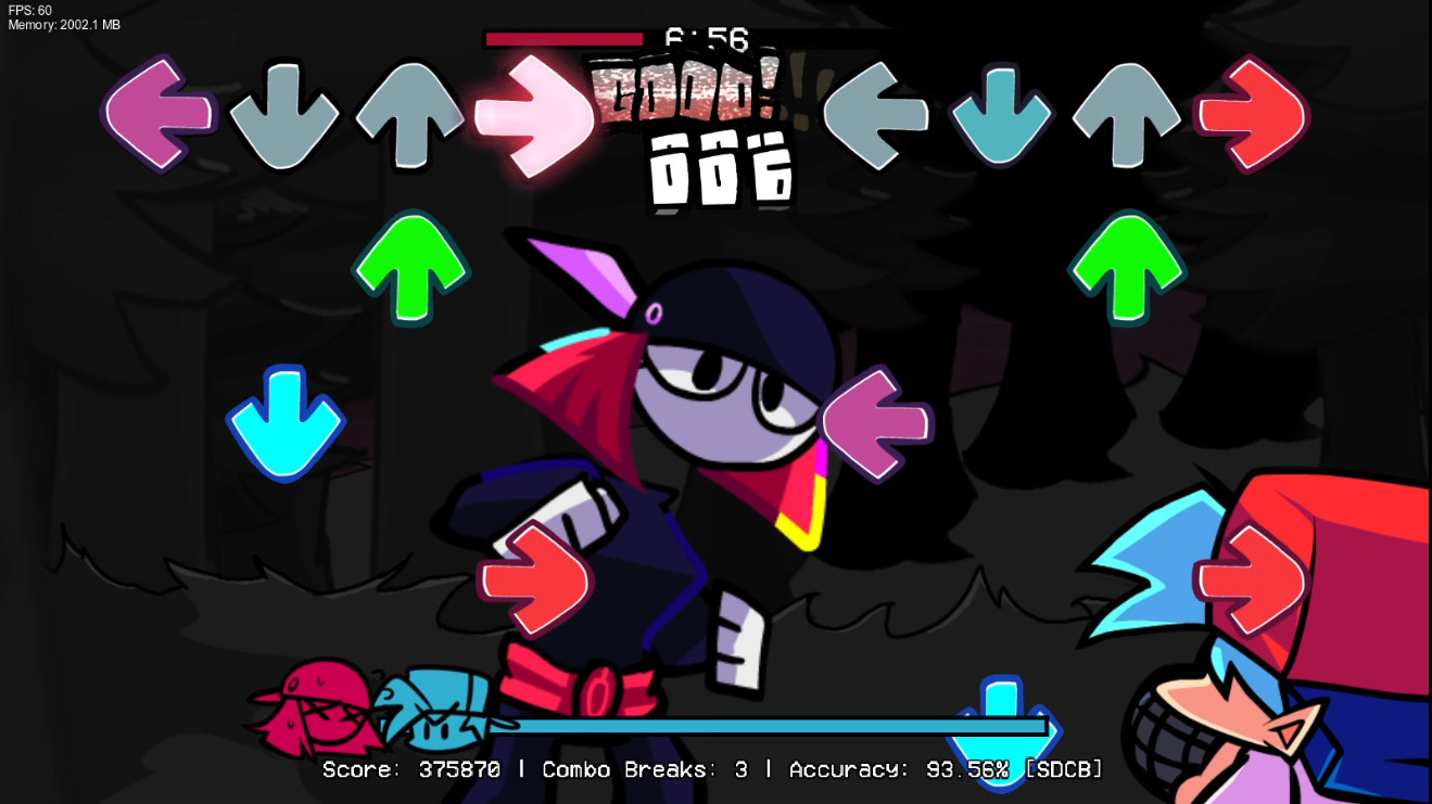 Sextuple Scramble Chart Mod for Friday Night Funkin' | FNF Mods