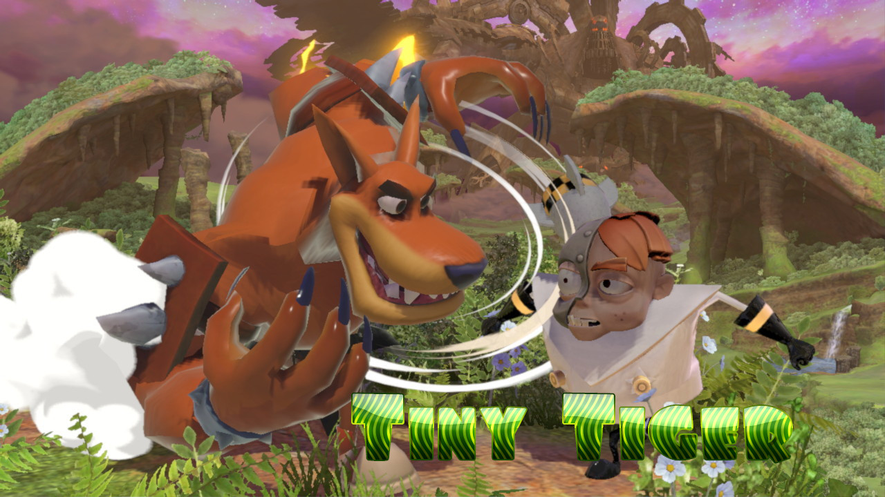 Tiny Tiger Mod for Super Smash Bros. Ultimate | SSBU Mods