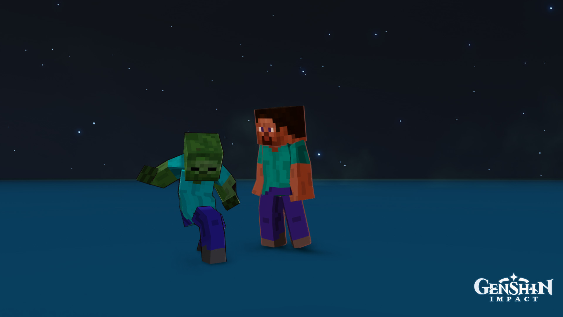 Minecraft Wallpaper Zombie