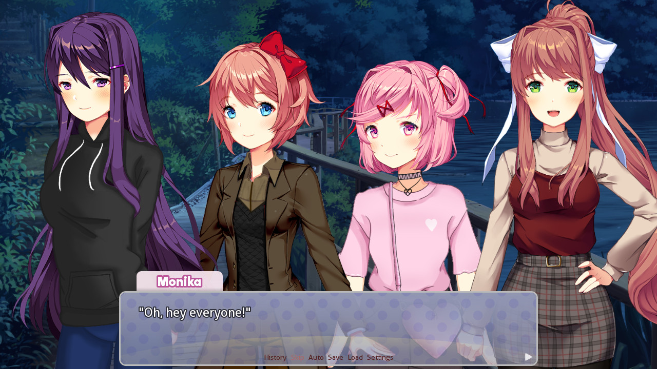Doki Doki Festive Firework Redux Mod for Doki Doki Literature Club ...