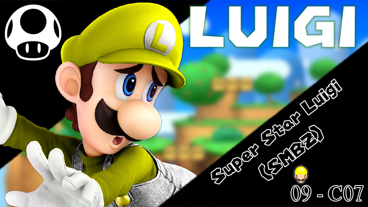 Super Star Luigi (SMBZ) Mod for Super Smash Bros. Ultimate | SSBU Mods
