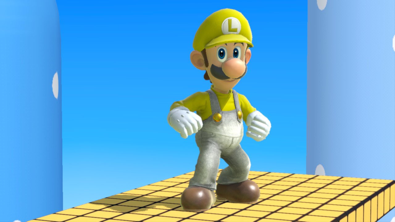 Super Star Luigi (SMBZ) Mod for Super Smash Bros. Ultimate | SSBU Mods
