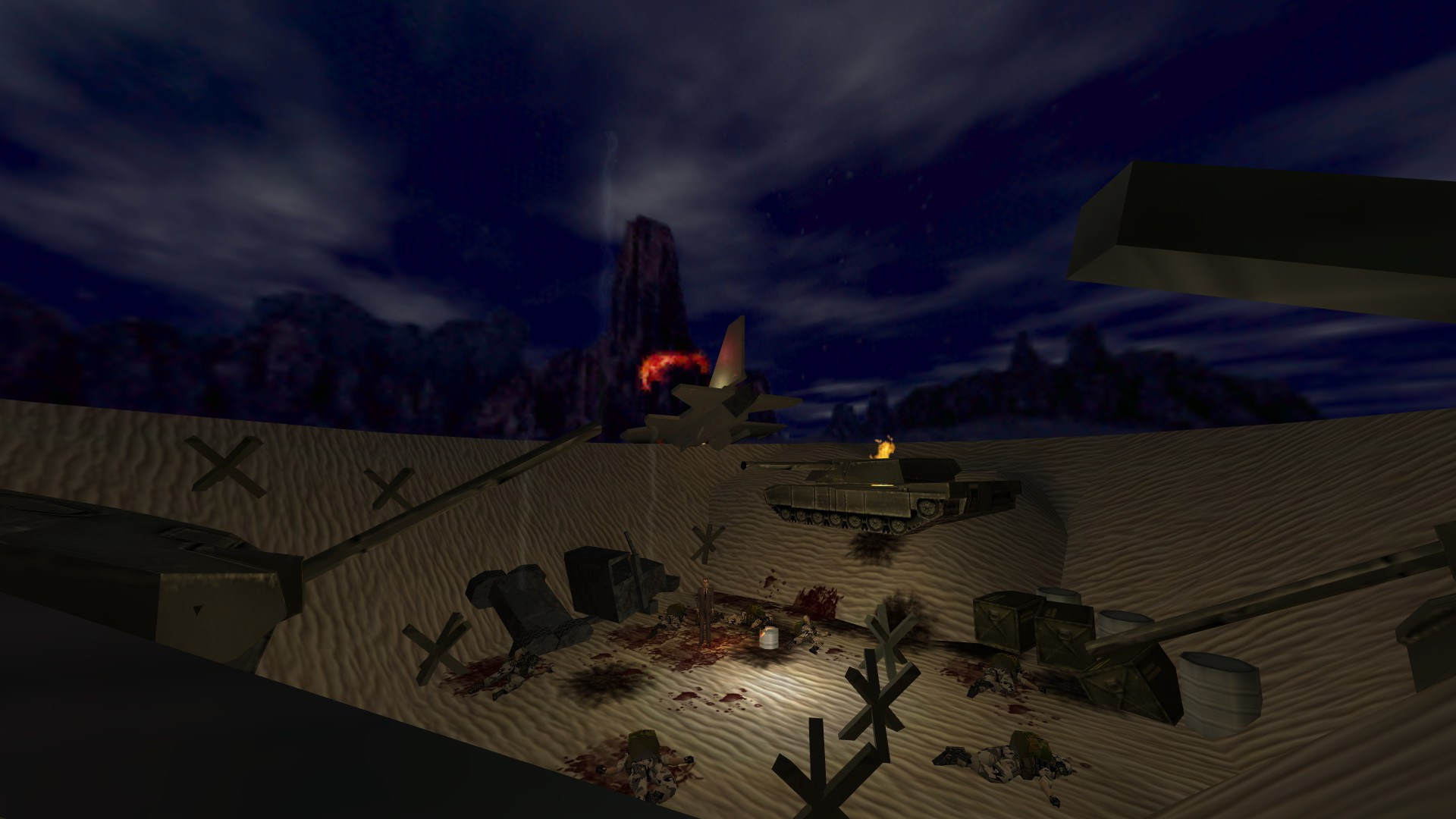 G-Man Warzone Skybox Mod for Half-Life | HL Mods