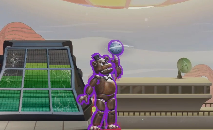 Freddy Ballin' - Freddy Fazbear over LeBron James Mod for MultiVersus ...