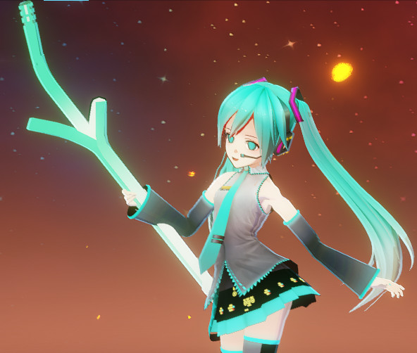 Hatsune Miku's Negi Mod for Genshin Impact | GI Mods