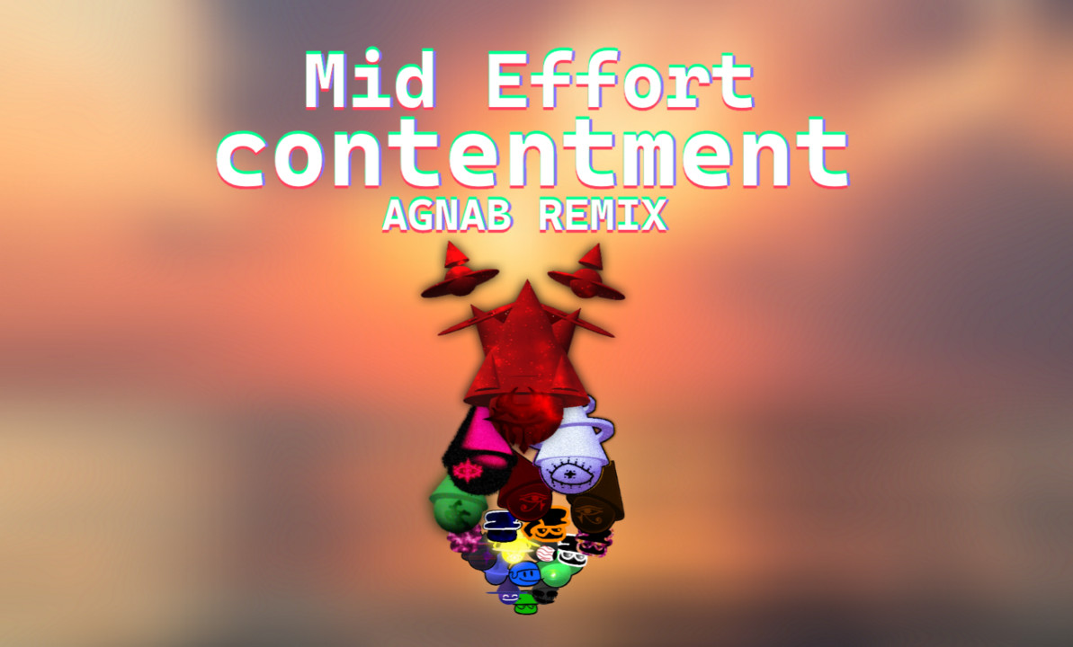 Mid Effort Contentment (AGNAB REMIX) Mod for Friday Night Funkin' | FNF ...