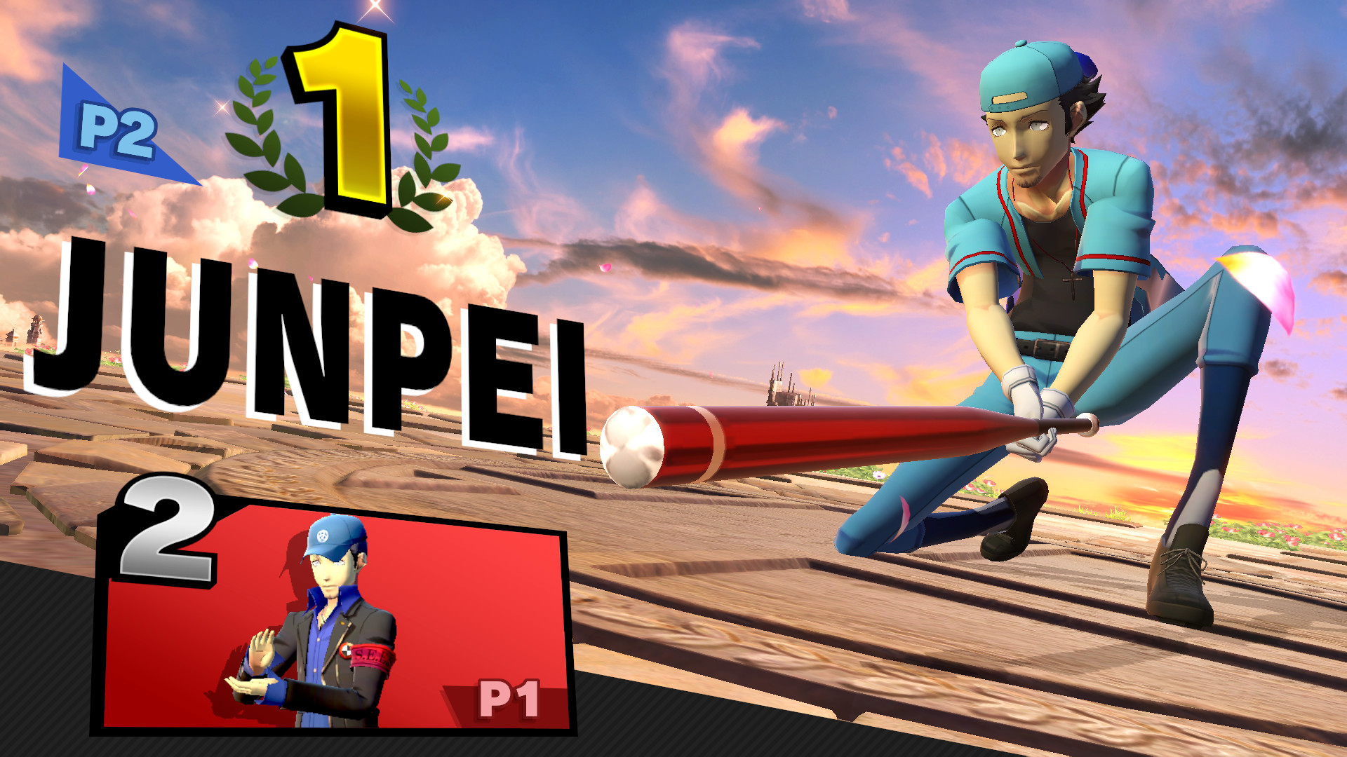 Junpei Iori - Persona 3 & Persona 4 Arena Mod for Super Smash Bros ...
