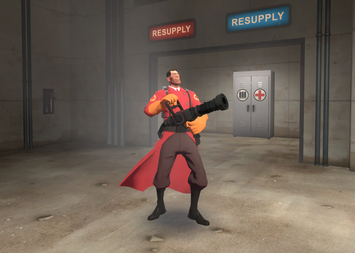 Medic Team Colored Retexture Mod for Team Fortress 2 | TF2 Mods