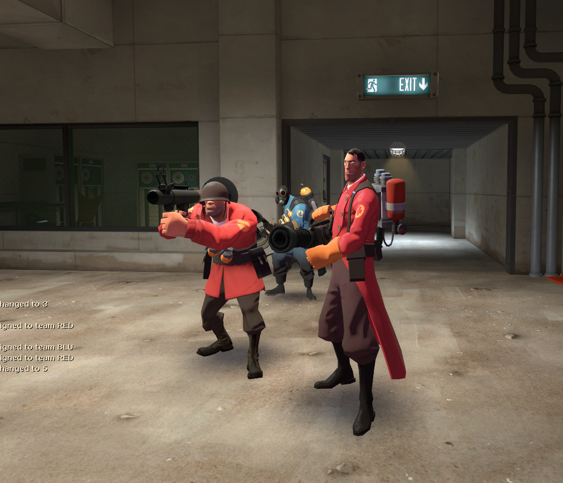 Medic Team Colored Retexture Mod for Team Fortress 2 | TF2 Mods