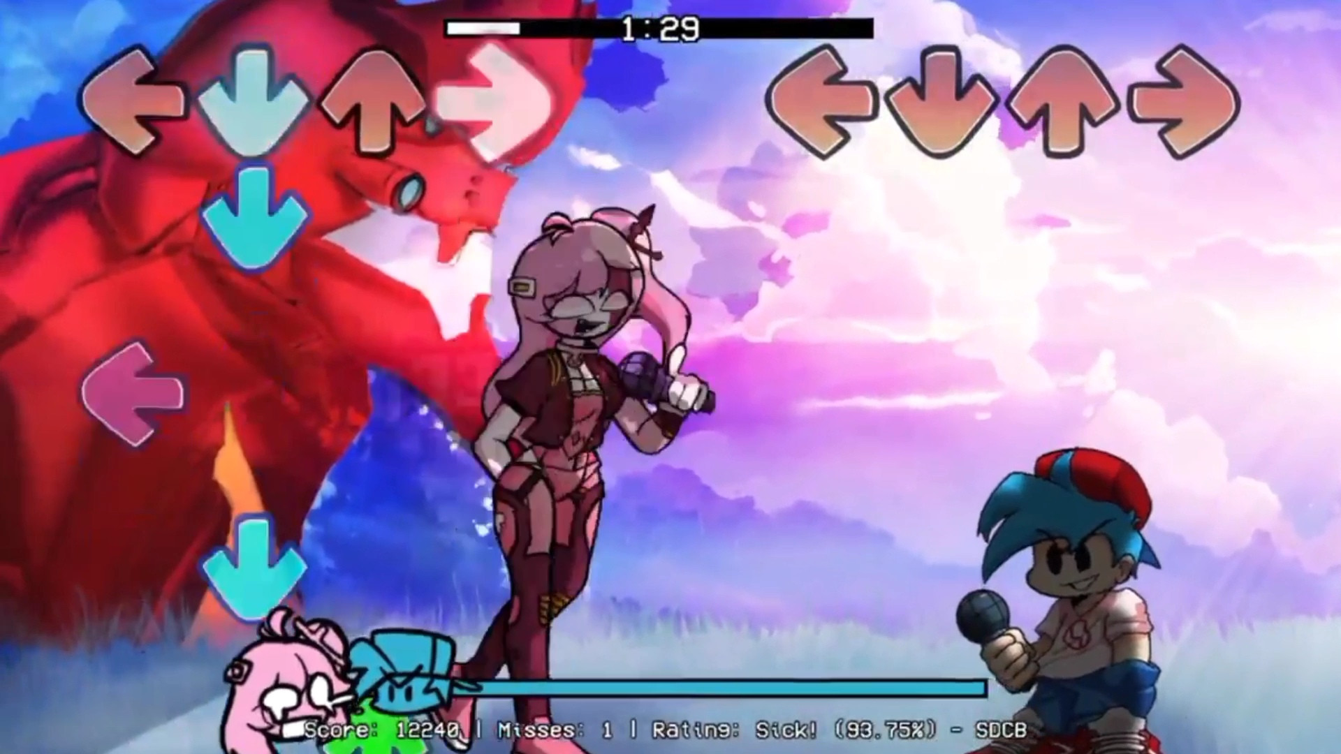 yevangliye sarvente but my style Mod for Friday Night Funkin' | FNF Mods