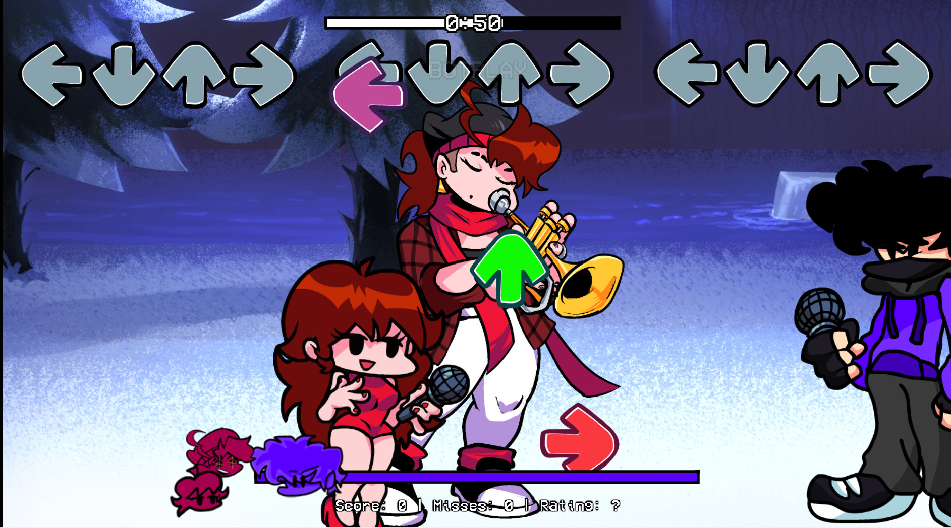Bonedoggle But gf and her Big sis Go against Yuno Mod for Friday Night ...