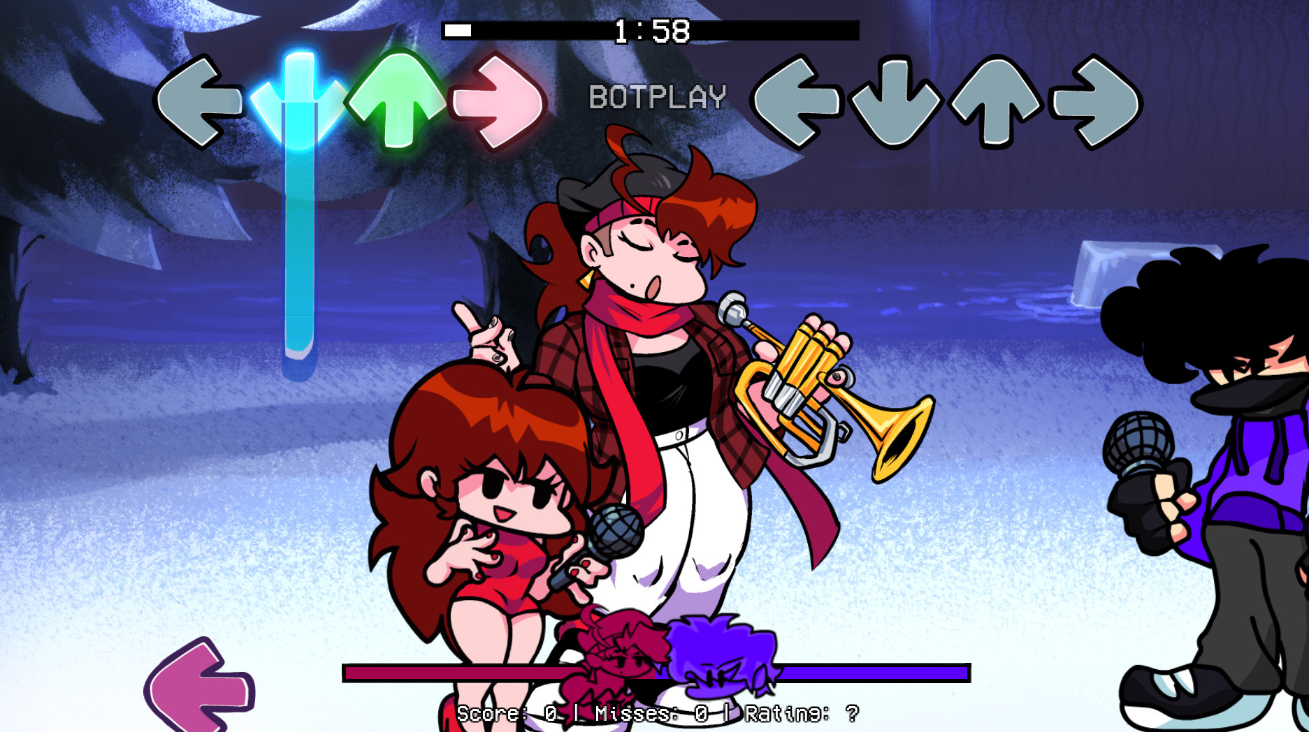 Bonedoggle But gf and her Big sis Go against Yuno Mod for Friday Night ...