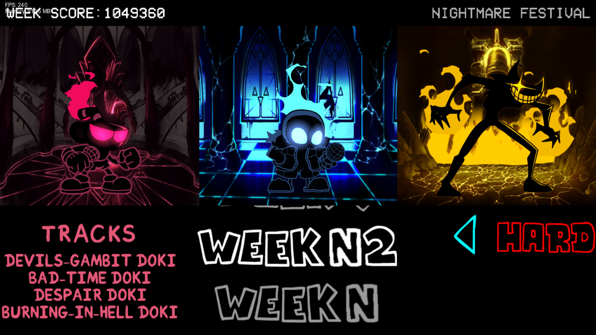 MFM vs Miku, Monika and 67 songs Mod for Friday Night Funkin' | FNF Mods