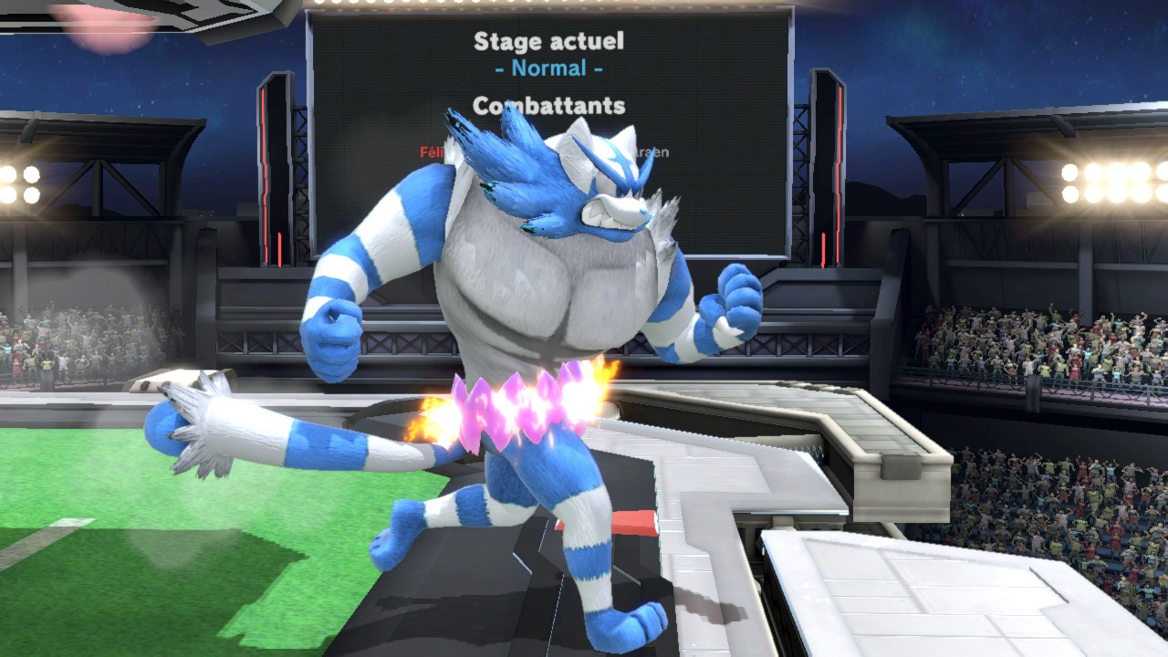 Blue & White Incineroar Mod for Super Smash Bros. Ultimate | SSBU Mods