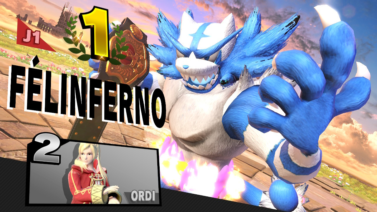 Blue & White Incineroar Mod for Super Smash Bros. Ultimate | SSBU Mods