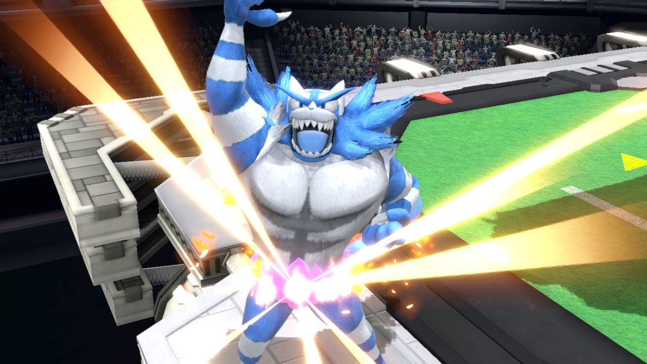 Blue & White Incineroar Mod for Super Smash Bros. Ultimate | SSBU Mods