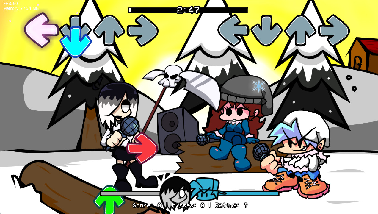 FNF SCYTHES AND SCEPTERS MOD Mod for Friday Night Funkin' | FNF Mods