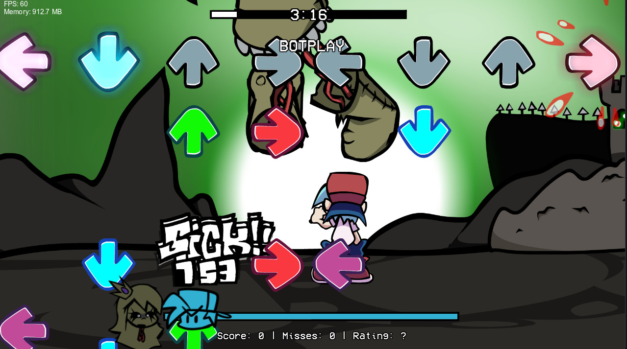 FNF SCYTHES AND SCEPTERS MOD Mod for Friday Night Funkin' | FNF Mods