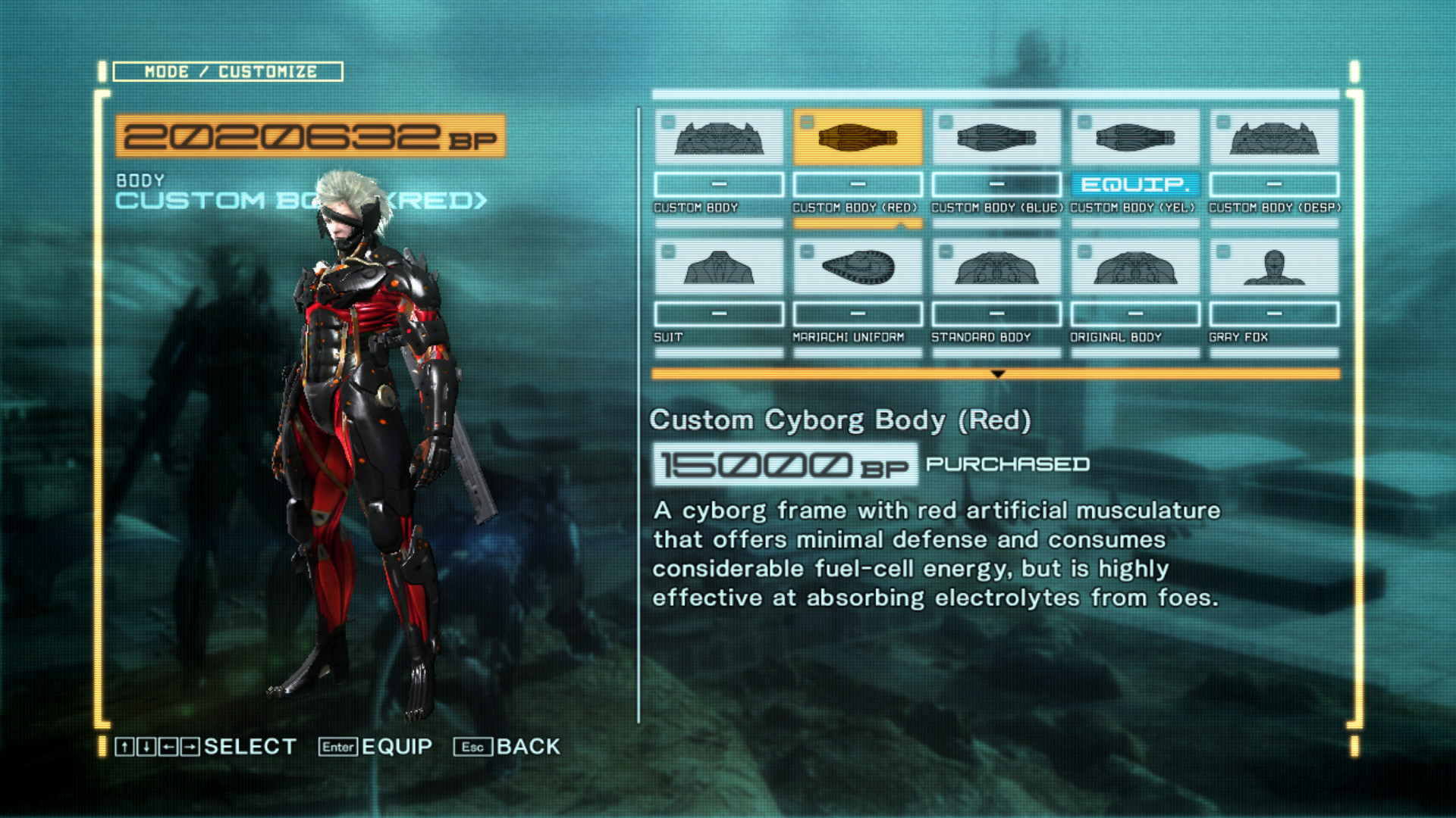 Metal gear rising more vibrant armors [Metal Gear Rising: Revengeance ...