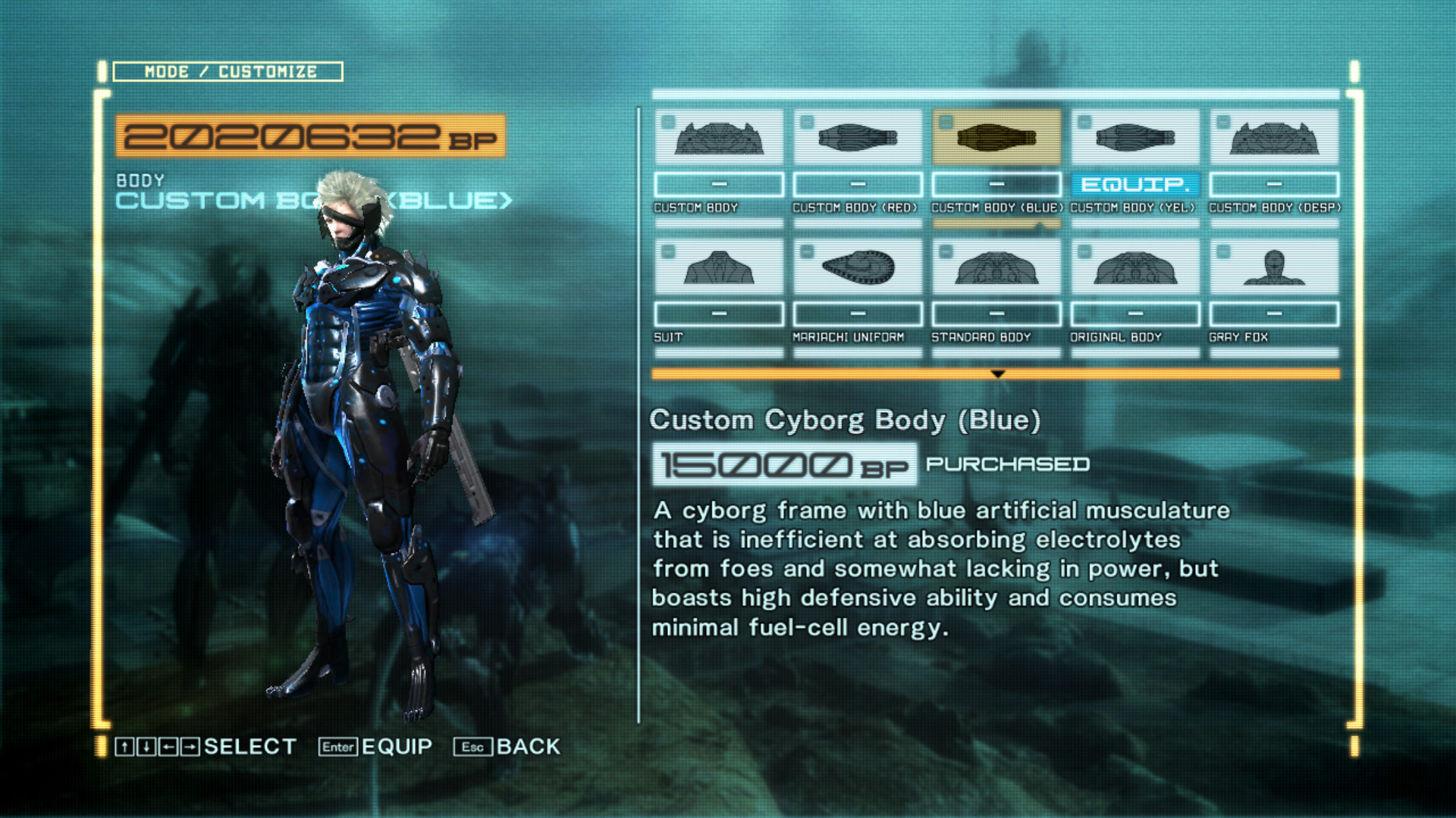 Metal gear rising more vibrant armors [Metal Gear Rising: Revengeance ...