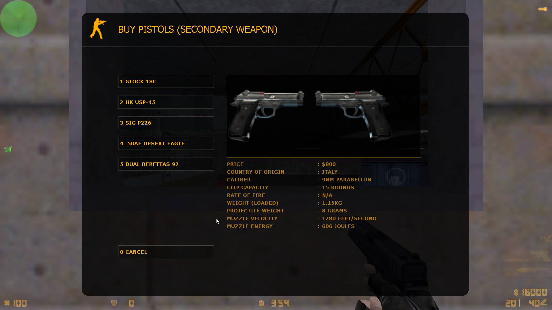 True Weapon Names Mod for Counter-Strike 1.6 | CS1.6 Mods
