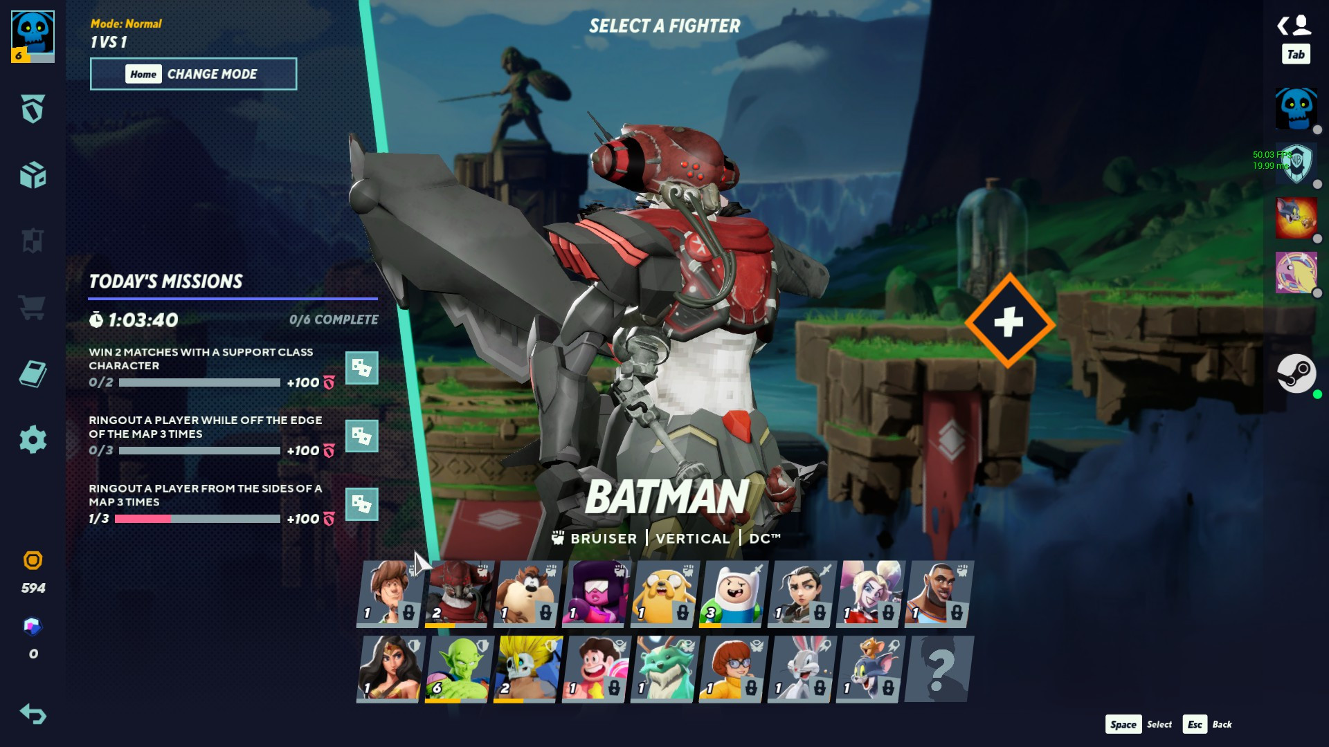 Prodigious Glory (Batman) [MultiVersus] [Mods]