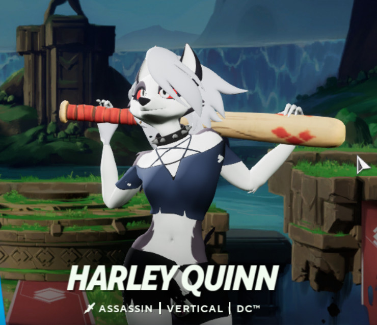 Loona over Harley Quinn Mod for MultiVersus | MVS Mods