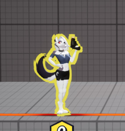 Loona over Harley Quinn Mod for MultiVersus | MVS Mods