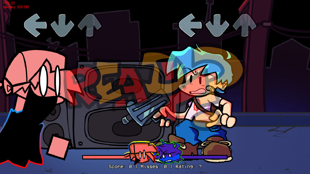 vs the glitched copycat Mod for Friday Night Funkin' | FNF Mods