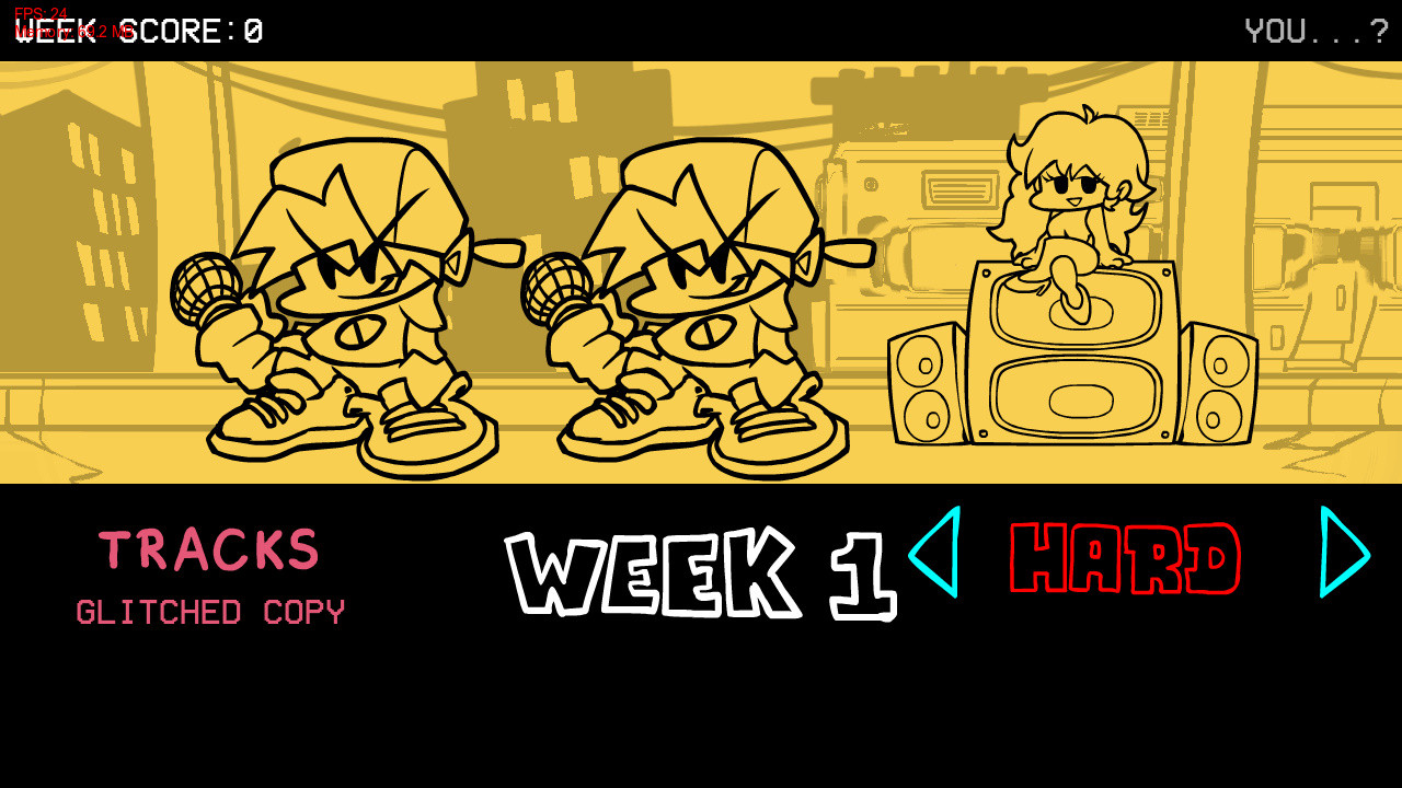 vs the glitched copycat Mod for Friday Night Funkin' | FNF Mods