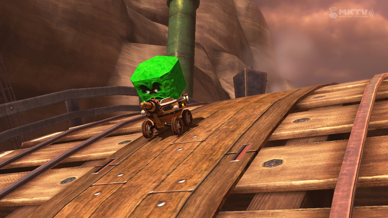 Marty the Thwomp is back! [Mario Kart 8] [Mods]