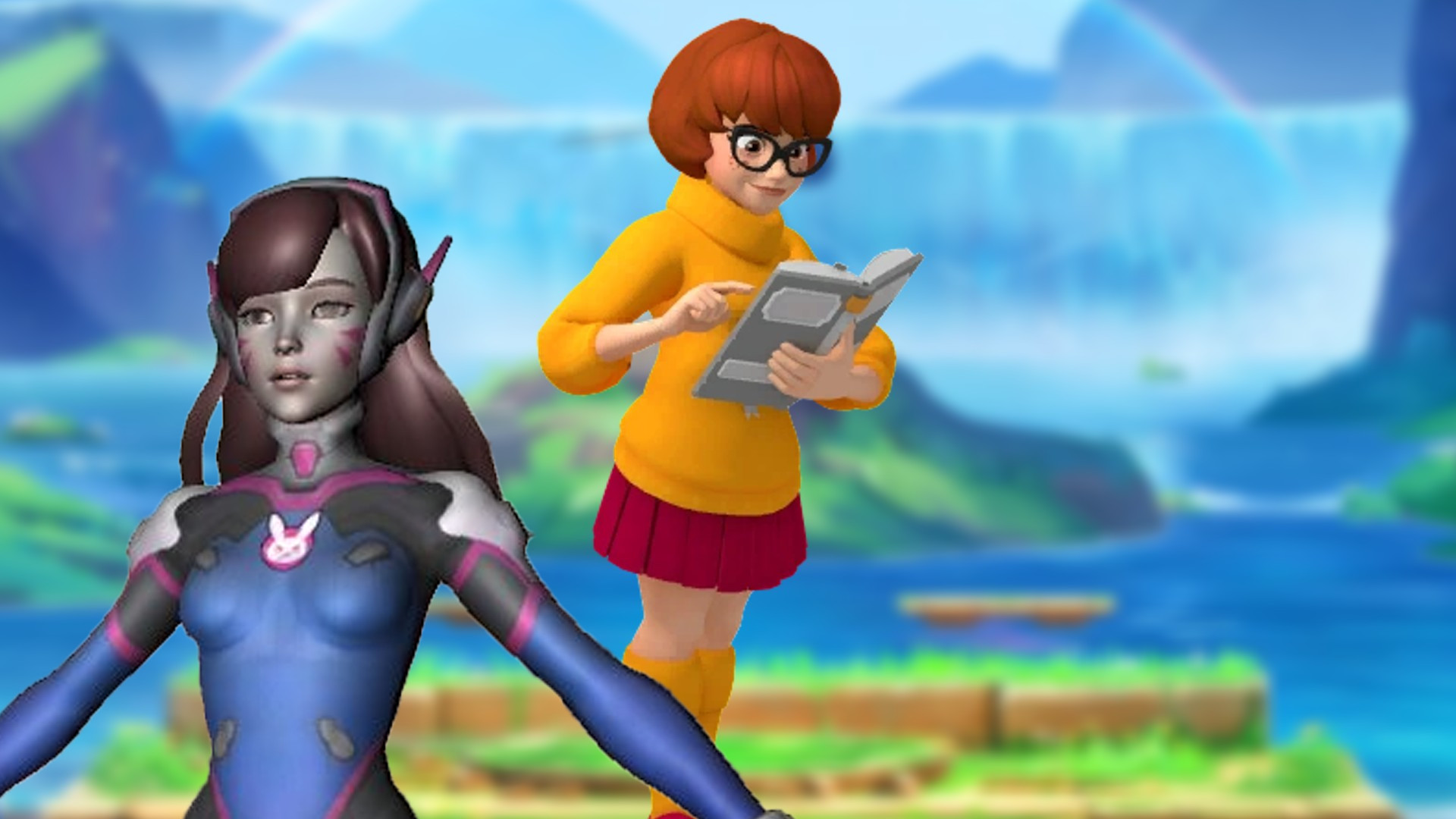 D.Va over Velma Mod for MultiVersus | MVS Mods
