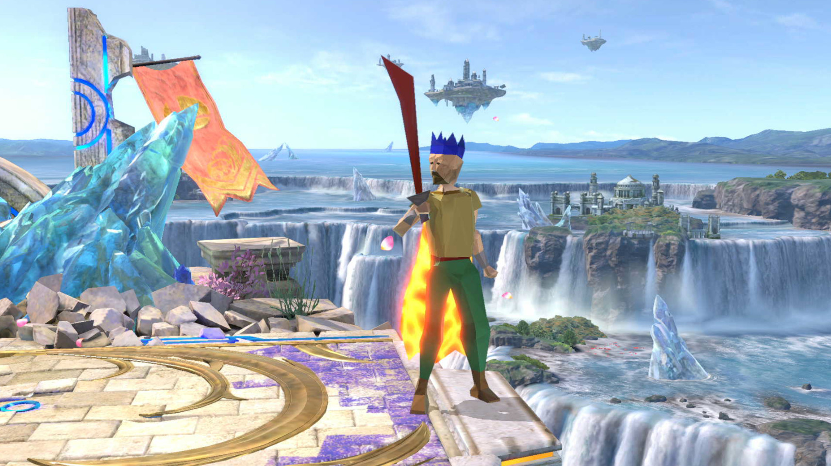 Runescape Bob Marth Mod for Super Smash Bros. Ultimate | SSBU Mods
