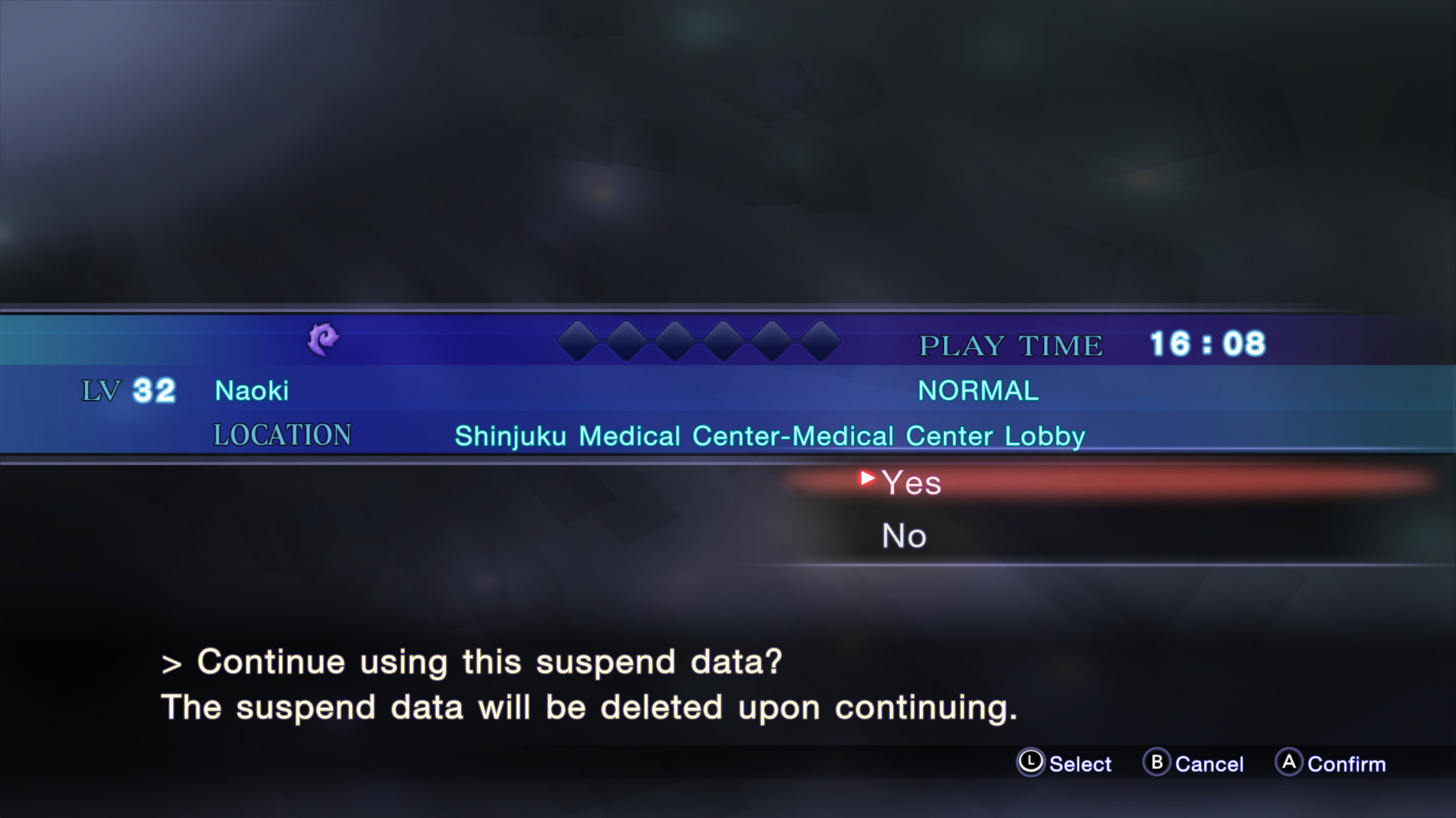 Original PS2 Font Mod for Shin Megami Tensei: III Nocturne HD | SMT III ...