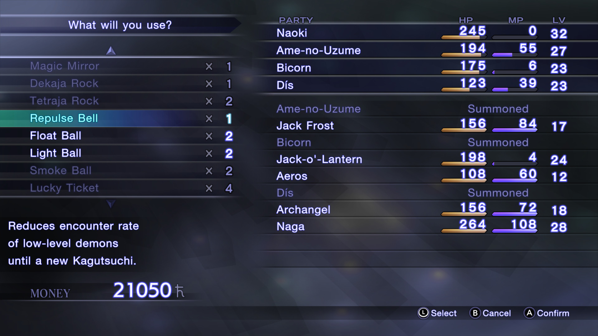 Original PS2 Font Mod for Shin Megami Tensei: III Nocturne HD | SMT III ...