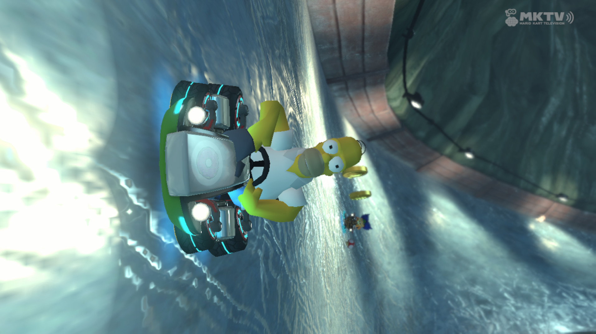 Homer Simpson (Port) Mod for Mario Kart 8 | MK8 Mods