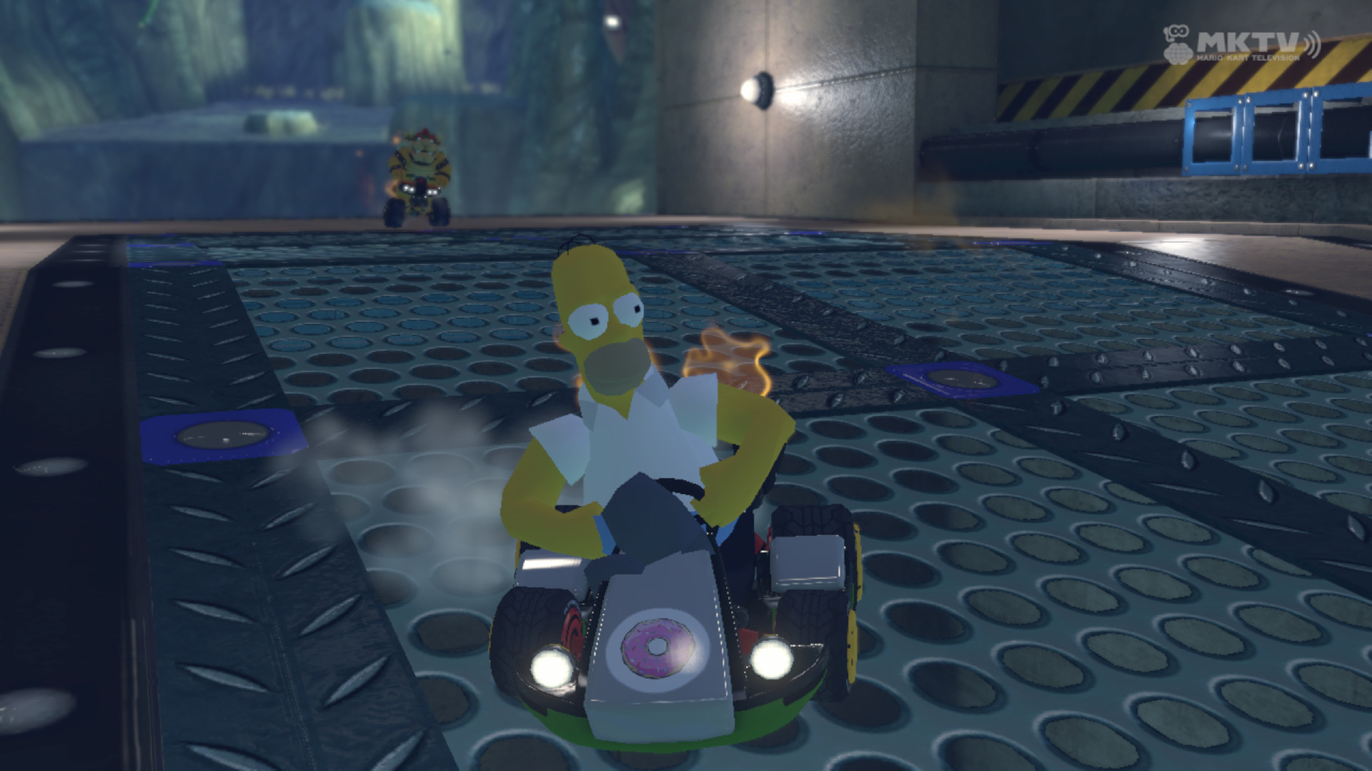 Homer Simpson (Port) Mod for Mario Kart 8 | MK8 Mods