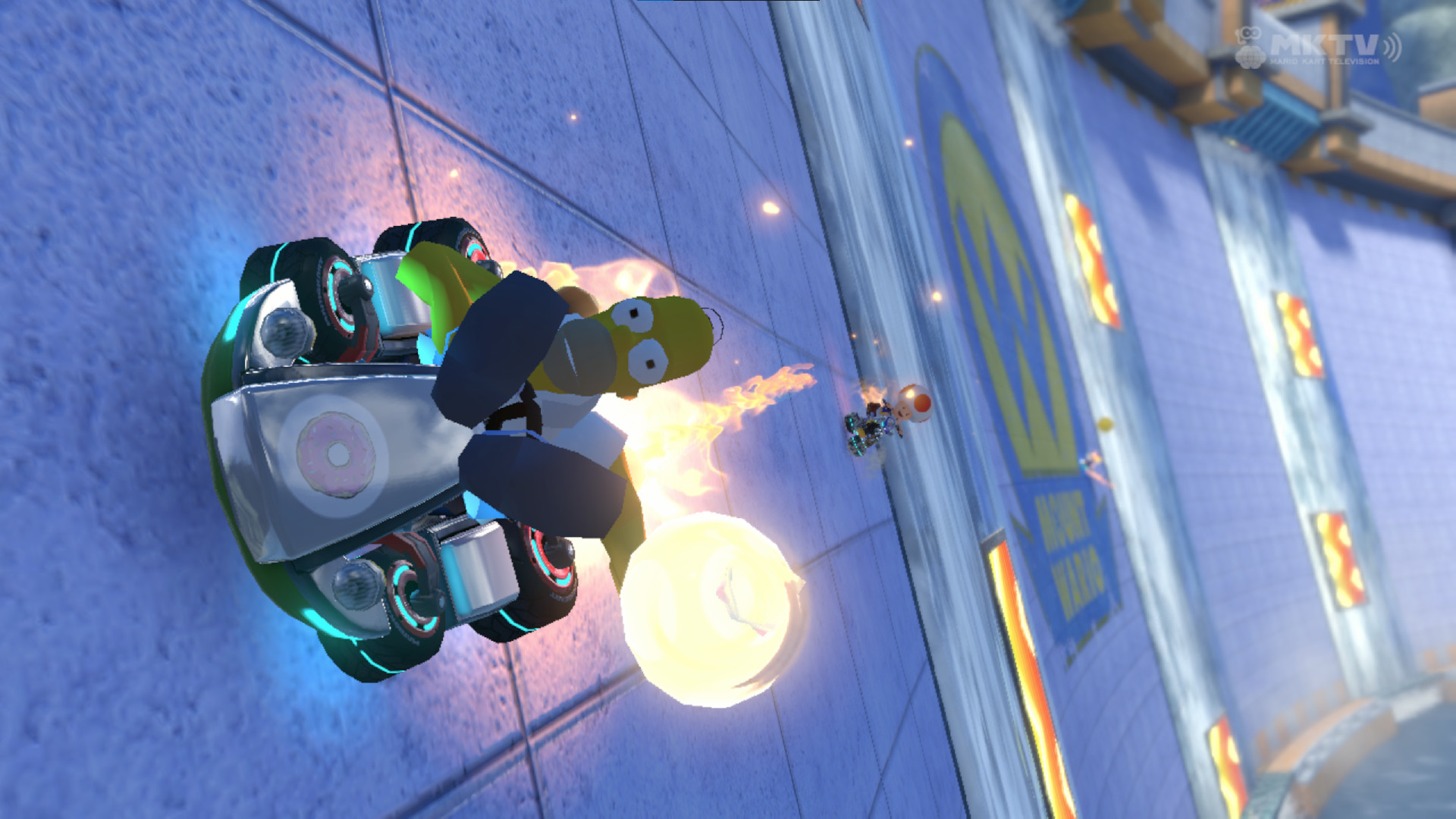 Homer Simpson (Port) Mod for Mario Kart 8 | MK8 Mods